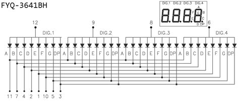 Build Your Own 4 Digit 7 Segment Led Display Module Codrey Electronics