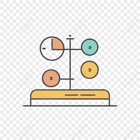 The Line Graph Icon Of A Table With Several Different Types Of Data