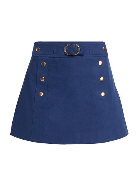Derek Lam 10 Crosby Hester Sailor Skort Summer Navy Editorialist