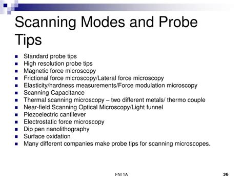 Ppt Scanning Probe Microscopes Spm Powerpoint Presentation Free