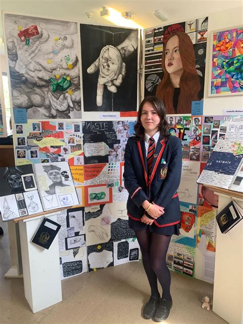 GCSE Art Open Afternoon Enniskillen Royal Grammar Babe