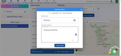 Download Pipeline Data In Shapefile Kml Tiff 15 Gis Format Filter And Download