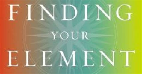 Finding Your Element Psychology Today