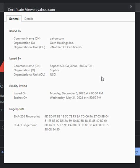 How To Get Ssl Certificate Working For Web Filter Notifications Discussions Sophos Firewall
