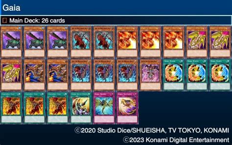 Gaia Deck Help… R Masterduel