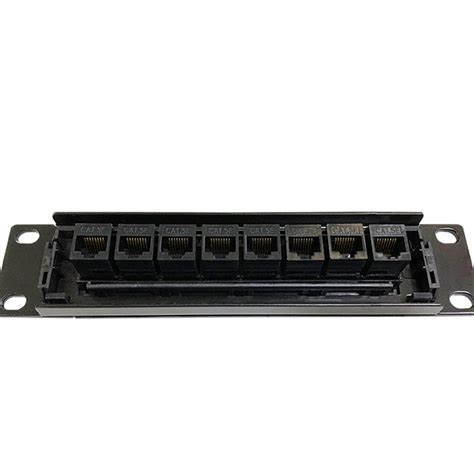 8 Port Straight Through Cat6 Patch Panel Rj45 Netw Grandado