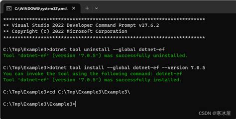 Entity Framework 7 Code First使用cliefcore7 开启codefirst Csdn博客