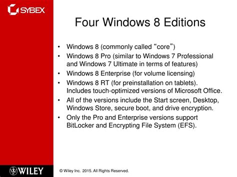 PPT Windows 8 Editions And Installation Methods PowerPoint