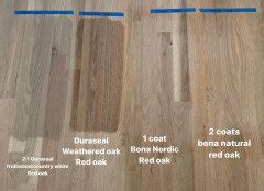 Bona Nordicseal On Red Oak