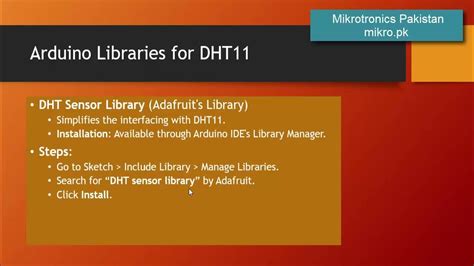 Interfacing Dht11 Humidity And Temperature Sensor With Arduino