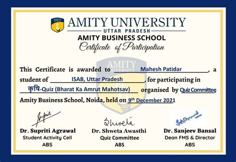 Mahesh Patidar On Linkedin Opportunity Connections Event Management Share Amityuniversity