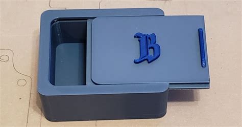 Box With Sliding Lid By Hopeinformer Download Free STL Model Printables Com