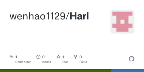 Github Wenhao1129 Hari