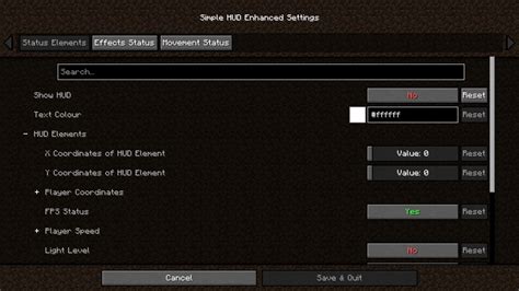 Simple HUD Enhanced Gallery Minecraft Mods CurseForge Simple HUD Enhanced Gallery Minecraft Mods CurseForge