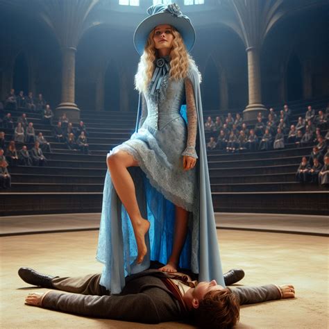 Fleur Defeat Harry By Cipollai On Deviantart