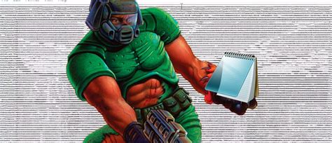 Doom запустили в «Блокноте Gamemag