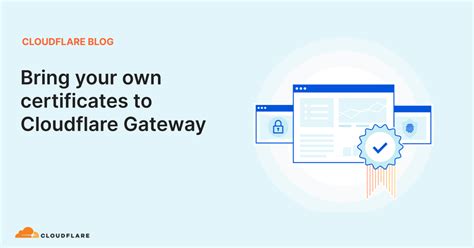 Bring Your Own Certificates To Cloudflare Gateway