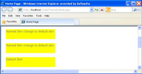 Working With Theme In Asp Net