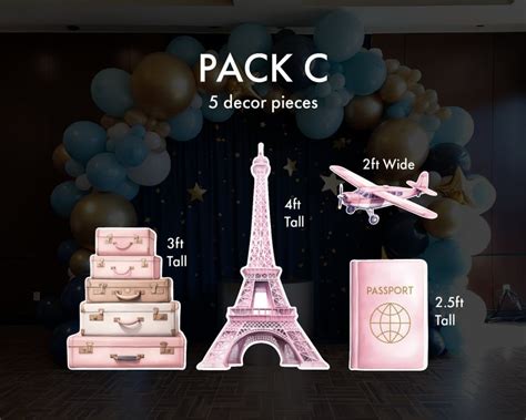 Travel Adventure Theme Backdrop Birthday Watercolor Airplane Cutout