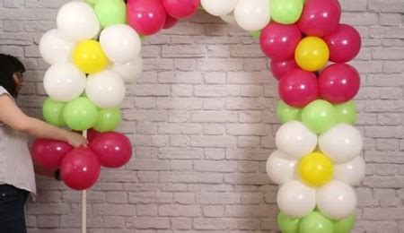 Diy Balloon Flower Arch Craftionary