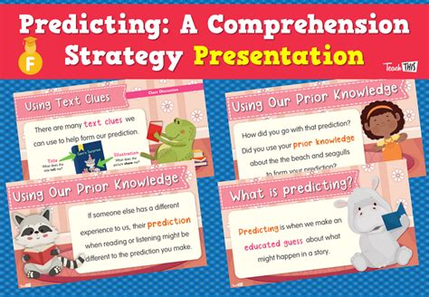 Predicting A Comprehension Strategy Presentation Teacher Resources And Classroom Games