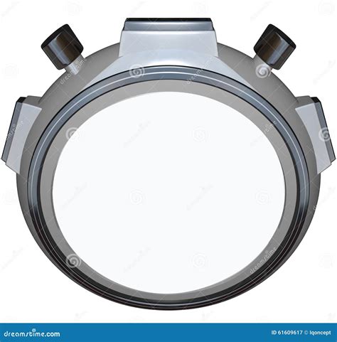 Stopwatch Timer Blank Copy Space Speed Race Stock Image Image Of Measure Isolation 61609617