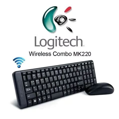 Logitech Wireless Keyboard Mouse Mk220 Trademall Id