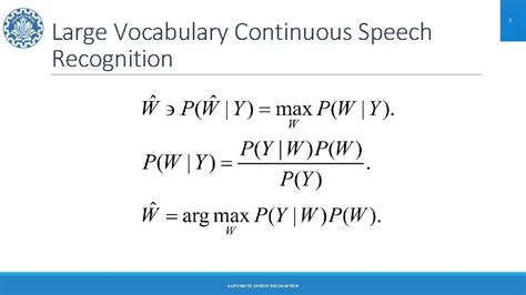 Large Vocabulary Continuous Speech Recognition Lvcsr Automatic Speech