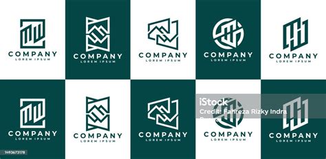 모던한 기하학적 라인 이니셜 M W Mw 디자인 회사 편지 Mw 브랜드 0명에 대한 스톡 벡터 아트 및 기타 이미지 0명 기하 기하 도형 Istock