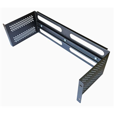 Ad Tek Products 3u 19 Inch Rack Mount Perforated Din Rail Chassis Panel Ad Tek Products