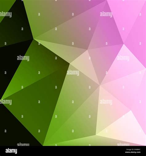 Vector Abstract Colorful Low Poly Geometric Background Template Brochure Design Stock Vector