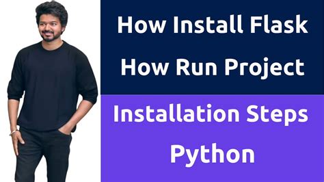 Install Flask Framework And Execute Run Project Vs Code Python Tamil Youtube