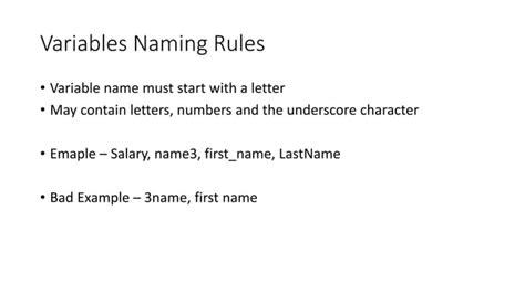 Variables And Data Typespptx