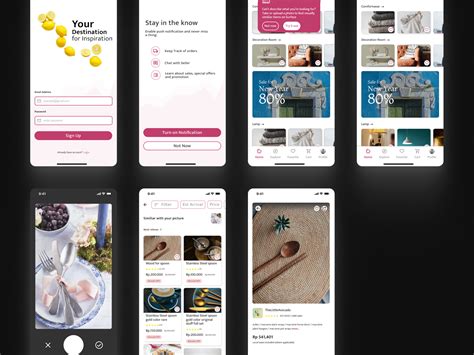 Mobile Ui Design E Commerce With Search Product From Photo By Adi On Dribbble