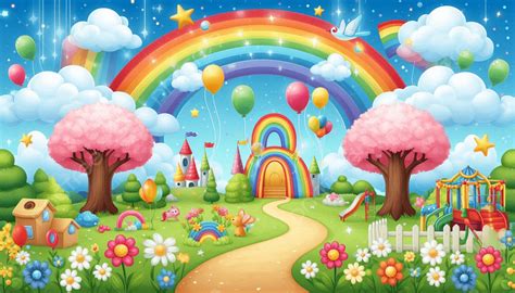 아이들을 위한 만화 배경 어린이 만화 배경 3d 그림 만화 배경 일러스트 및 사진 무료 다운로드 Pngtree