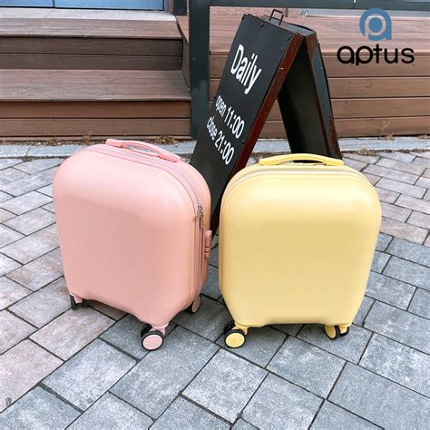 압투스 소형 귀여운 미니 마카롱 16인치18인치 캐리어