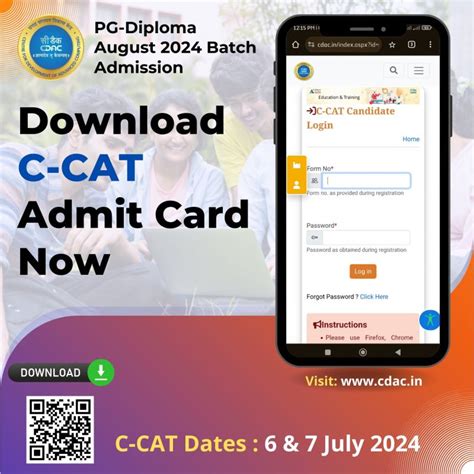 Cdac Patna On Linkedin Cdac Ccat Admitcard Techcareers