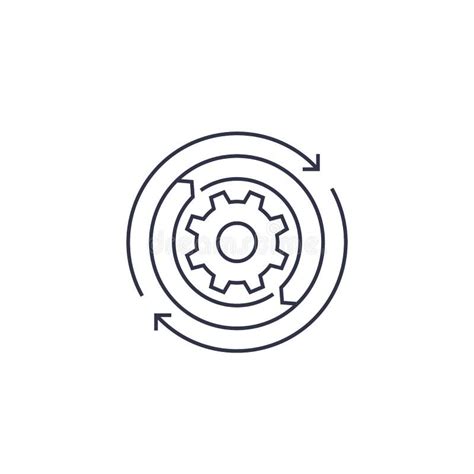 Automation Icon Line Style Symbol From Productivity Icon Collection