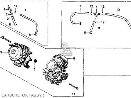 Understanding The Honda Shadow 600 Carburetor Diagram A Complete Guide