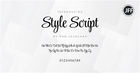 Style Script Font Download Free
