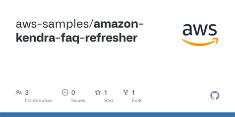 Want To Refresh Your Amazon Kendra Faqs Automatically Shalabh Srivastava