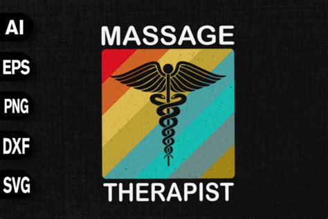 Vintage Massage Therapist Graphic By Svgdecor · Creative Fabrica