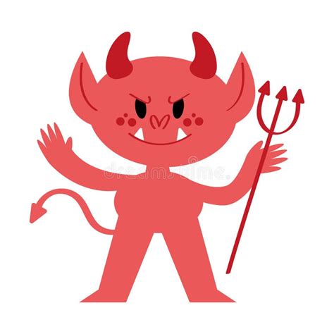 Halloween Character Devil Stock Vector Illustration Of Hell 291803887
