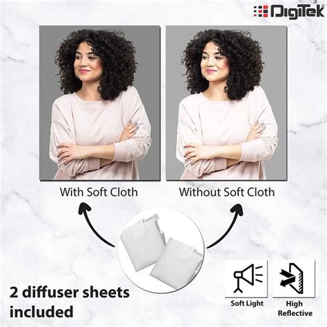 Buy Digitek Dsbh 065 Softbox With Bracket Diffuser Sheets And Carry Case For Photography Octagon