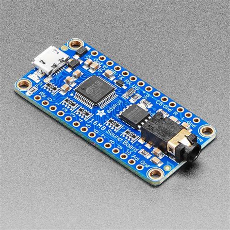 Original Adafruit Audio Fx Sound Board Wav Ogg Trigger With 16mb Flash Partscountry Dell
