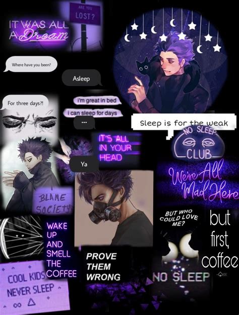 A Collage Of Images With Words And Pictures On Them That Say Sleep Is For The Weak