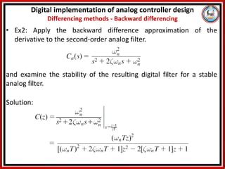 Lecture 8 Digital Implementation Of Analog Controller Design Pdf