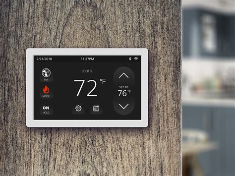 Thermostat Ui On Behance