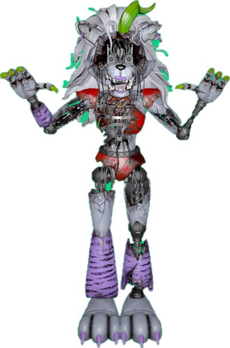 Sfm Fnaf Sb Shattered Roxanne Wolf Full Body By Mauriciotoro2006 On