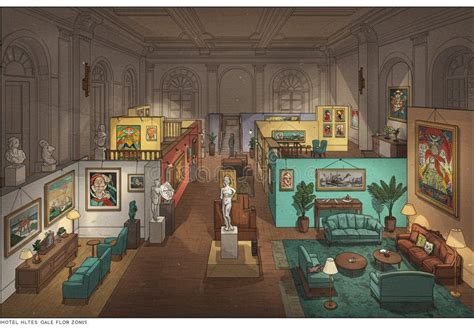 Elegant Hotel Interior Blending Classical And Modern Design Elements